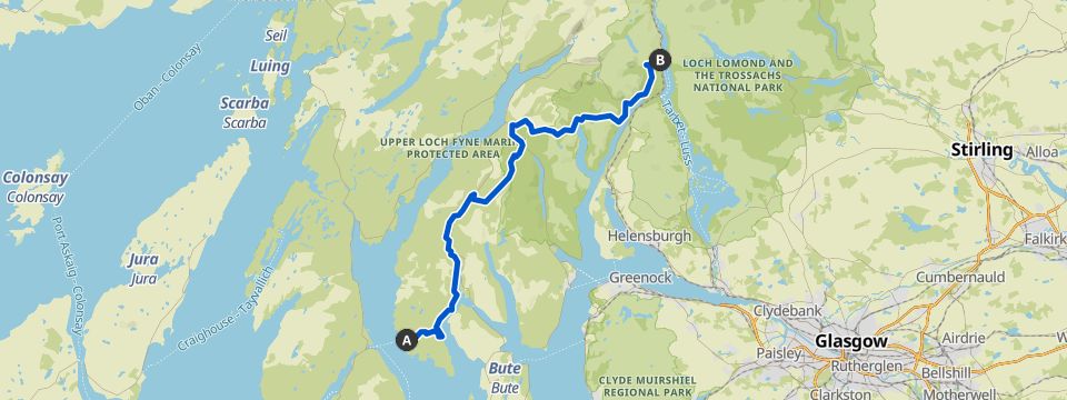 Experience Scotland in 57 miles — Loch Lomond and Cowal Way | Hiking ...